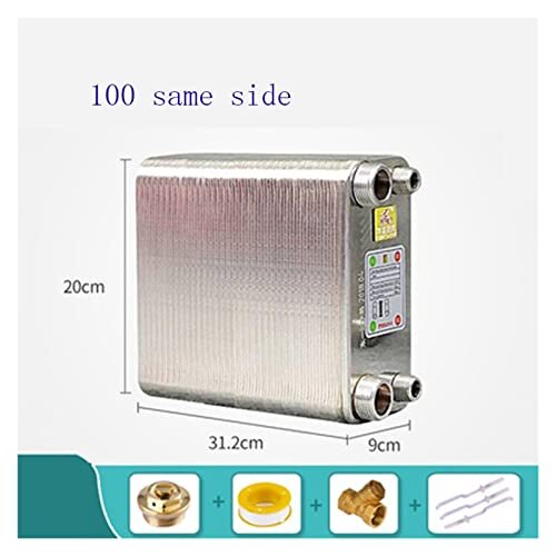 BAFLI Warmtewisselaar 100 platen roestvrijstalen warmtewisselaar ...