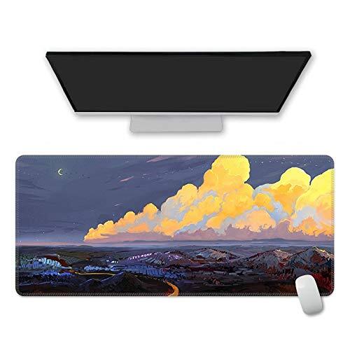 DHSBD Groot Muismat Landschapspatroon Gaming Antislip Tablet-Pc Laptop ...