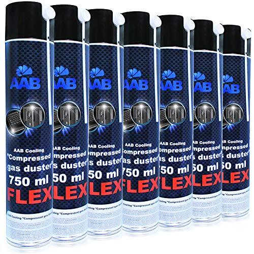 AABCOOLING Compressed Gas Duster FLEX 750ml - Set of 7 - Compressed Air ...