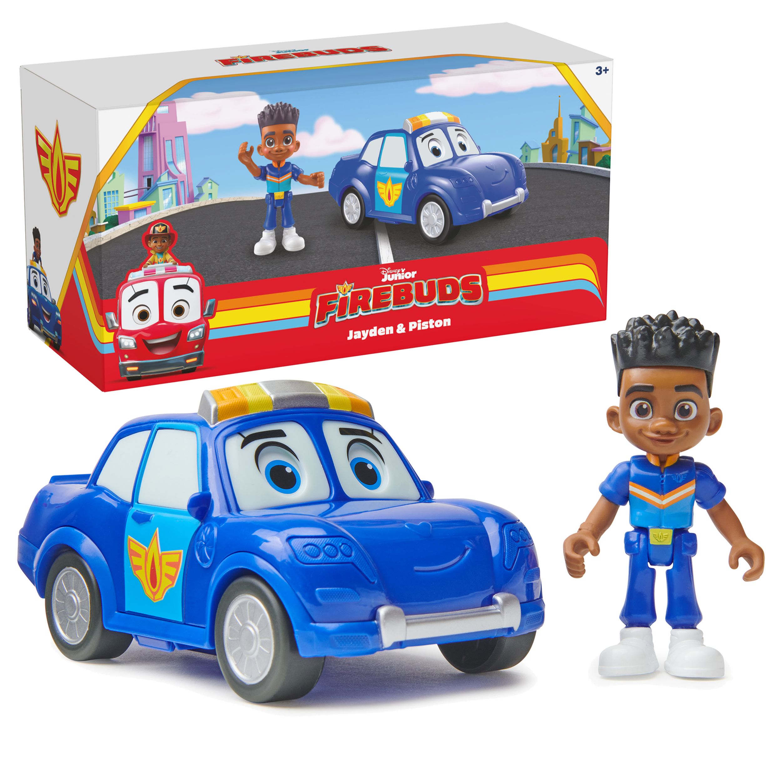Spin Master Disney Firebuds Vuur Vriendjes - Interactieve Politieauto ...