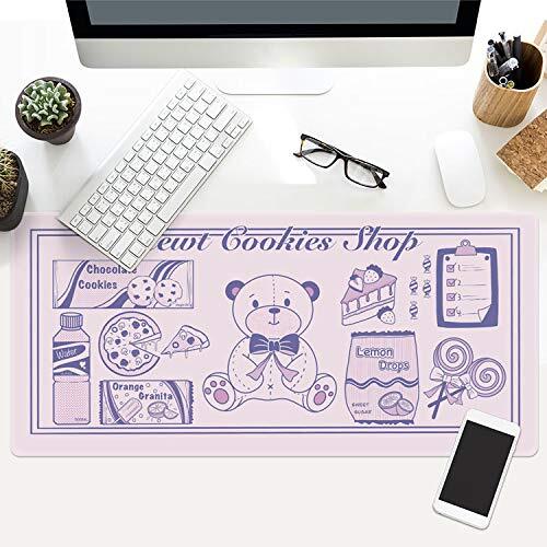 DHSBD Meisje Muismat Leuke Cartoon Super Waterdichte Naden Game Muismat ...