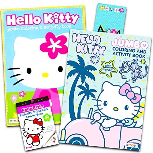 Hello Kitty Hello Kitty Coloring Book Set (2 boeken - 96 pagina's ...