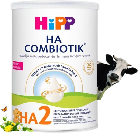 HiPP HA 2 Combiotik Baby Opvolgmelk 800 GR - Vanaf 6 Maanden ...