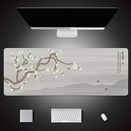 DHSBD Gaming-muismat XL Grote muismat PC-bureau Vergrendelbare rand-muismat Laptop Office ...