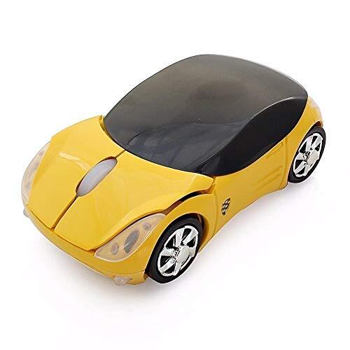 LONGHAIYUAN Draadloze auto-vorm USB Mini-computermuis Leuke sportwagen ...