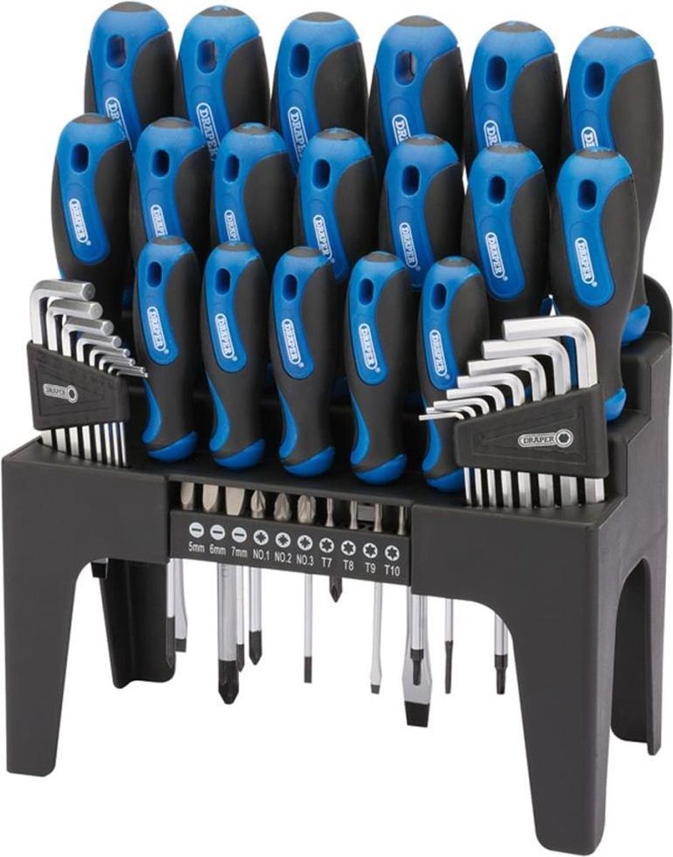 Draper 81294 44-delige Schroevendraaierset + inbussleutels incl. houder | SCHROEVENDRAAIER | Wij ...