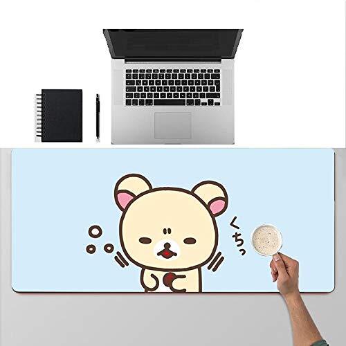 DHSBD Leuke Cartoon Print Grote Lock Edge Muismat Gamer Speed ??Versie ...