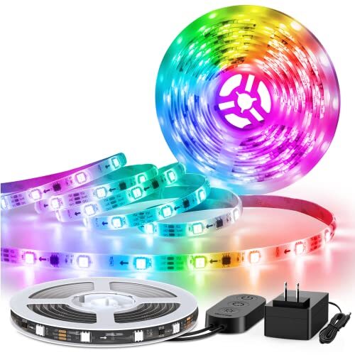MINGER Govee Dreamcolor Led Strip Lights Muziek Sync, 16.4Ft ...