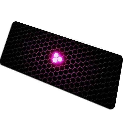 DHSBD Gaming-Muismat Groot Toetsenbord Muismat Vergrendelende Rand ...