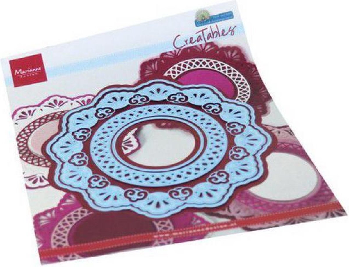 Marianne Design Creatables Snij en Embosstencil - Petra's Cirkel | KNUTSELSPEELGOED | Wij helpen ...