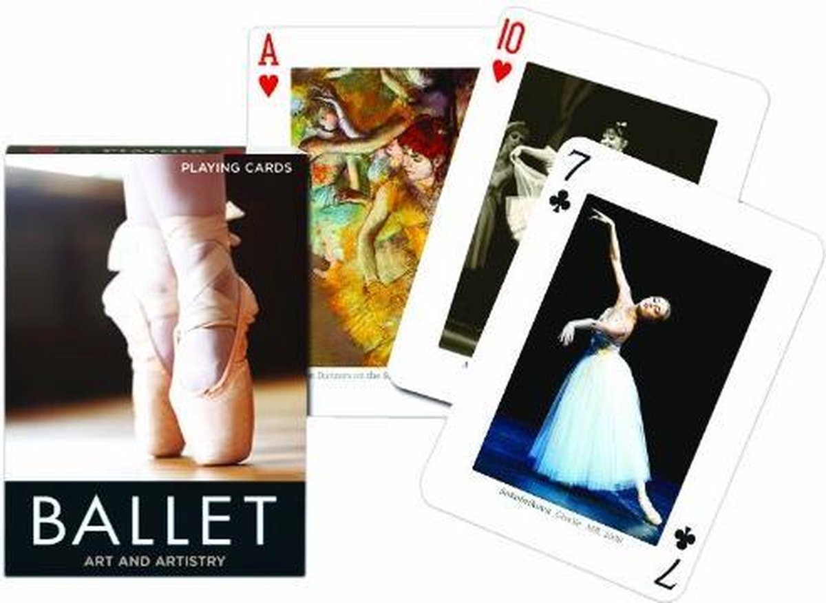 Piatnik Ballet Speelkaarten - Single Deck | SPEELGOED&TOYS | Wij helpen je kiezen!