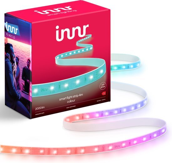 Innr Strip Light Colour - Slimme Ledstrip zonder Stekker - rechtstreeks ...