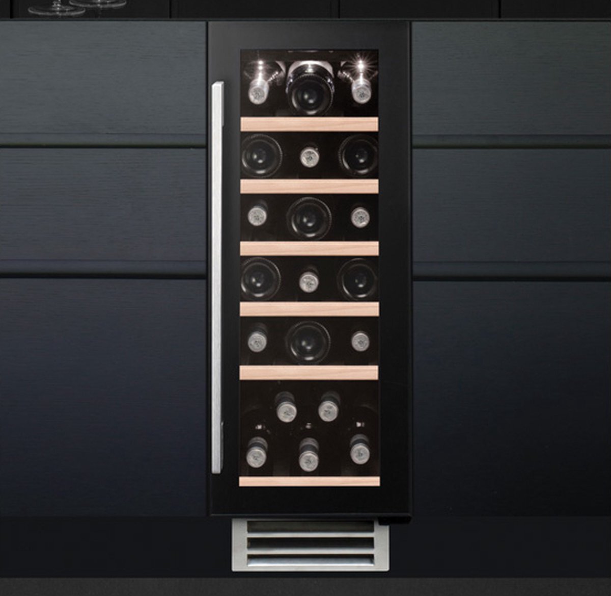 Airo Design EU/WI3126 wijnkoelkast onderbouw 30 CM Inbouw koelkast ...