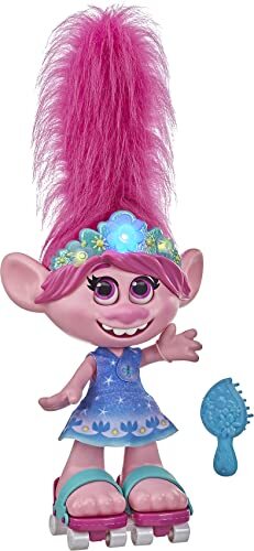 Hasbro DreamWorks Trolls World Tour Haardans, interactieve, sprekende ...