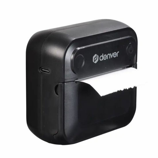 Denver Mini Pocket Printer - Sticker Printer - Thermisch Papier ...