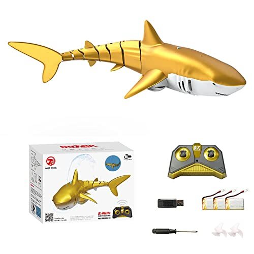 libelyef Speelgoed haai, afstandsbediening, mini-haai ...