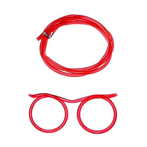 Maalr dwaze stro -bril voor kinderen leuke lus drinkstroogglazen ...