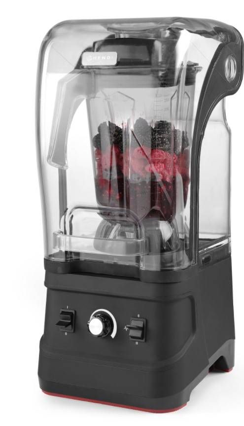 Hendi Blender met Geluiddempende Kap | 1680W/230V | Kan 2 5 Liter ...