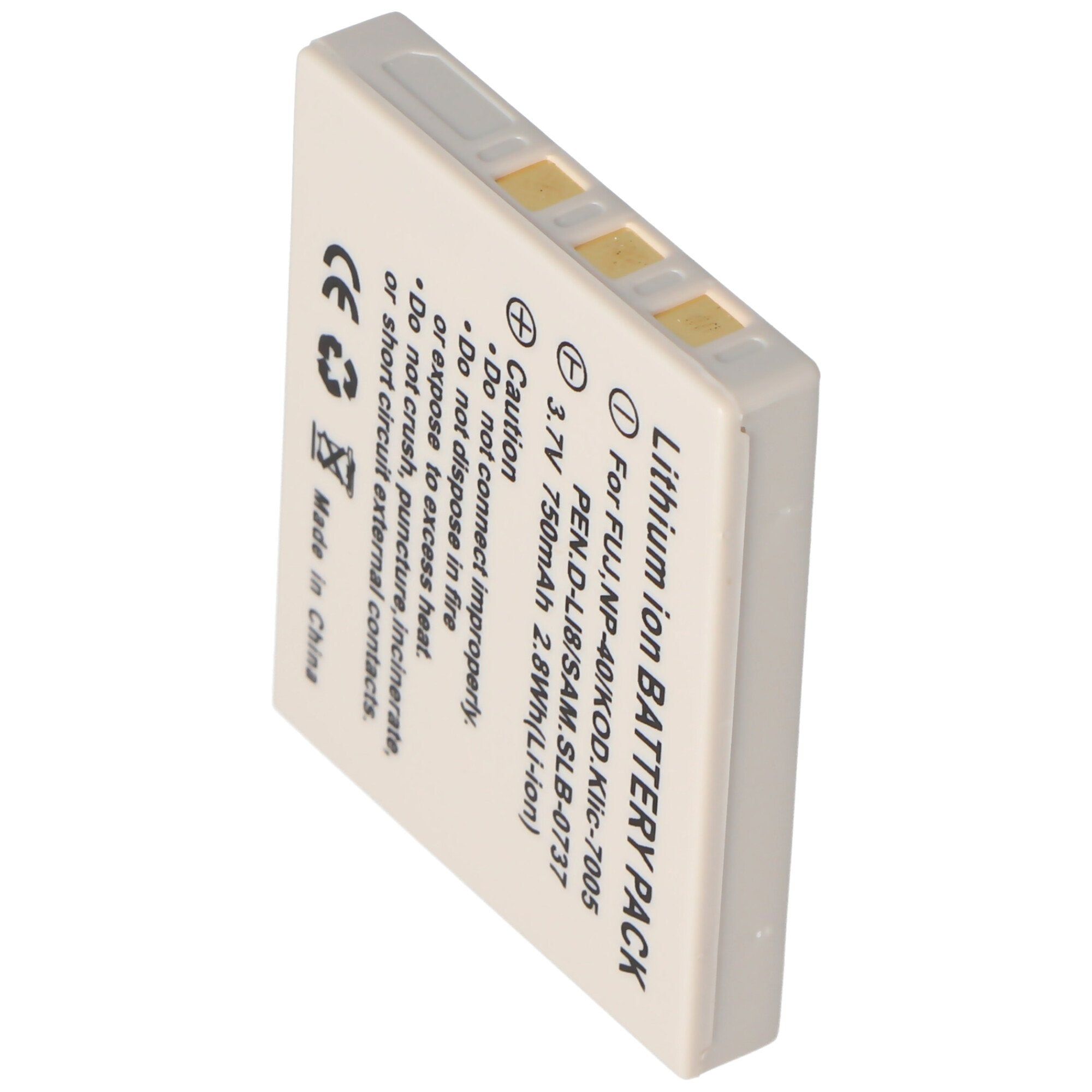 ACCUCELL AccuCell-batterij geschikt voor Panasonic CGA-S004, DMW-BCB7 ...