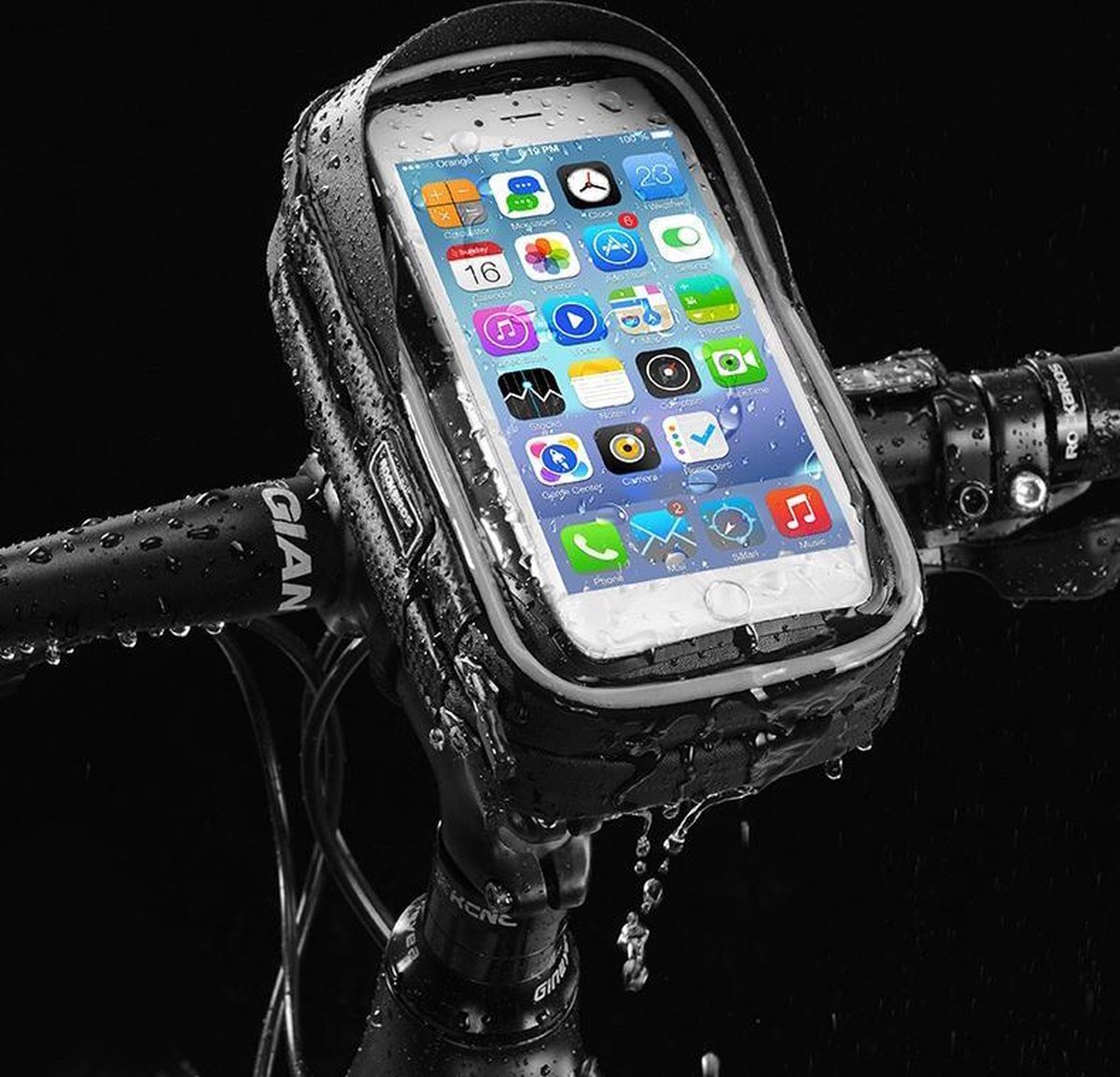 Rockbros Telefoonhouder fiets - Telefoonhouder fiets waterdicht ...