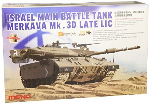 meng 1:35 Schaal "Israëlische Merkava Mk.3D Late LIC MBT" Model Kit ...