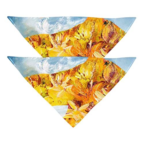 Affect Shop Golden Bull 2 Pack Hond Bandana Omkeerbare & Wasbare ...