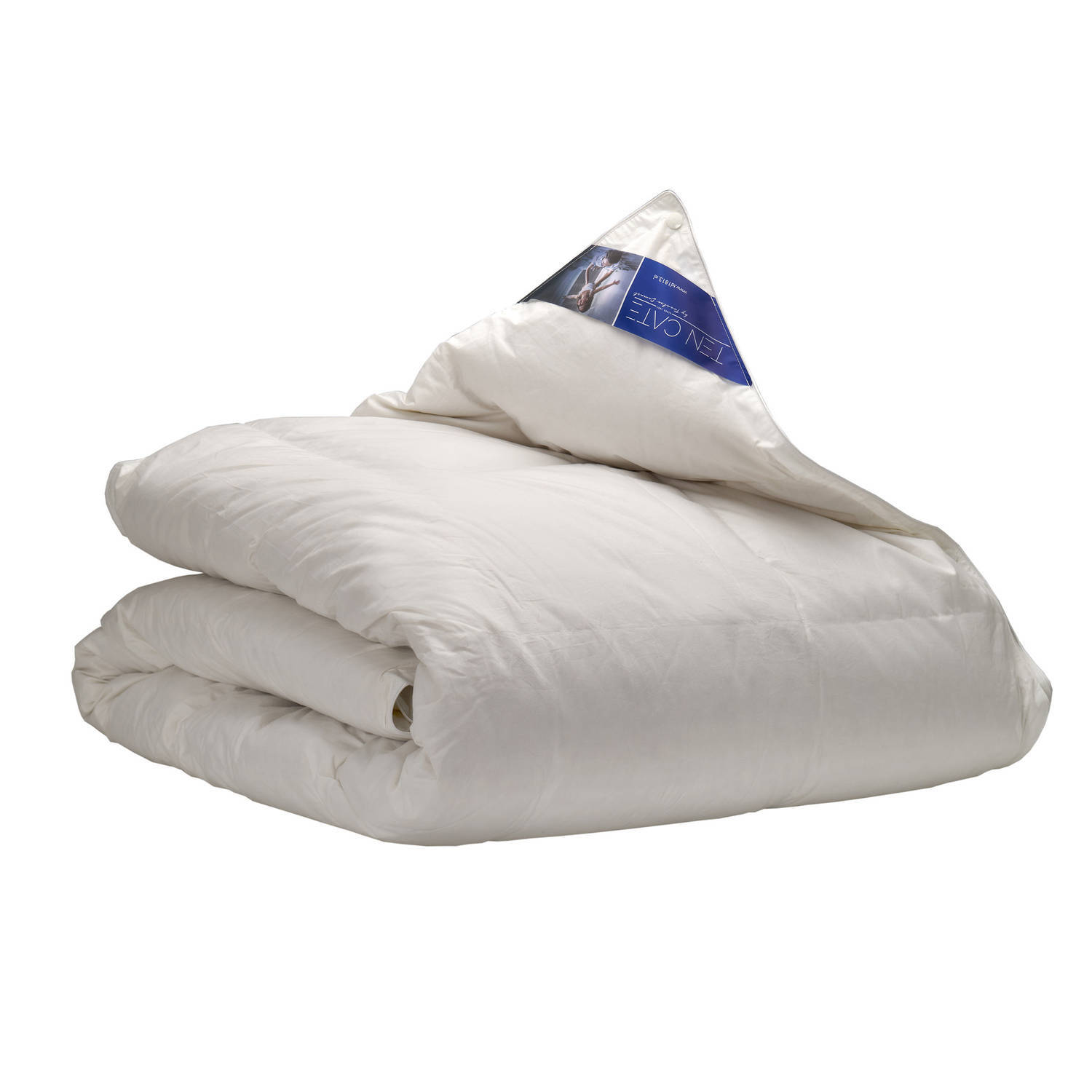 Ten Cate 4-Seizoenen Donzen Dekbed met Knopen - 60% Eendendons - Anti ...