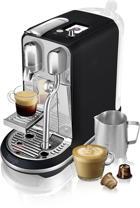 Sage CREATISTA PLUS BLACK TRUFFEL zwart | ESPRESSOMACHINE | Wij helpen ...