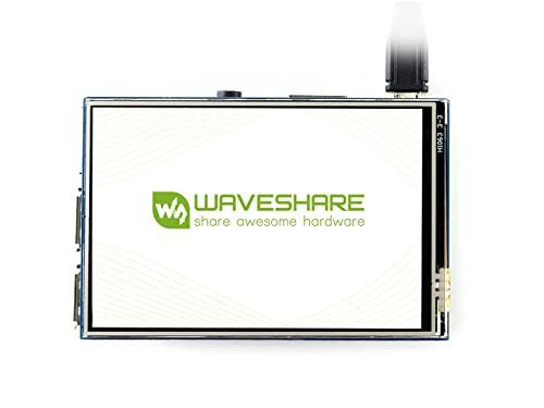 Waveshare 3.5inch Display for Raspberry Pi 4 Resistive Touchscreen 480× ...