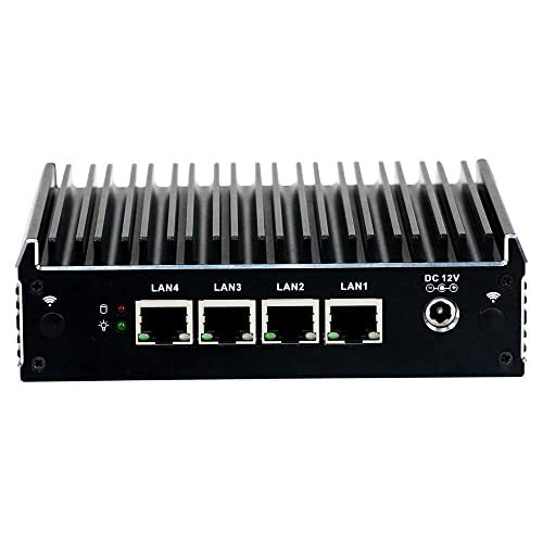 HSIPC Celeron J3160 Quad Core Firewall Micro Appliance, Mini PC, Nano ...