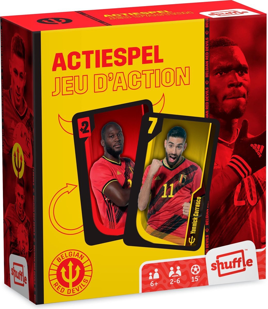 Shuffle Rode Duivels - Diables Rouges - Belgian Red Devils - EK 2021 ...