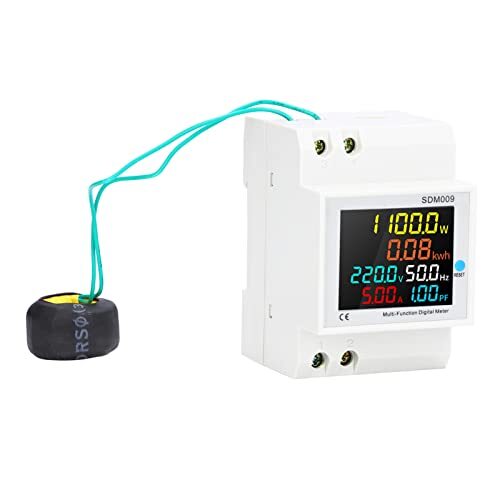 Shipenophy Power Line Monitor, Accurate SDM009-E AC40-300 V voltmeter ...