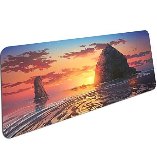 DHSBD Landschap Meisje 60X30 Cm Muismat Diy Laptop Muis Mat Speed ...