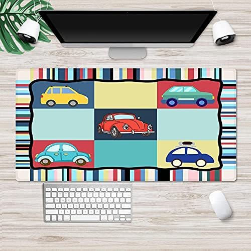 DHSBD Liggend Afdrukken Grote Muismat Pc Laptop Bureaumat Zacht ...