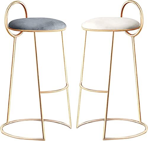 VOMKR Barkruk Counter Hoogte Cafe Bar Stoelen, Set van 2 Bar Stool Pub ...