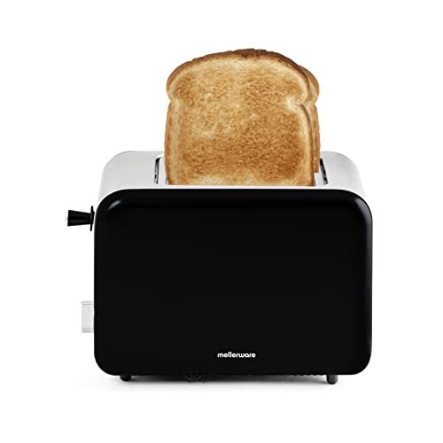 Mellerware Crispy Toaster - Original Design - Three Colours - 2 Slots ...