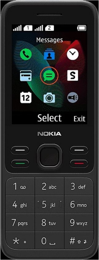 Nokia 150 zwart / (dualsim) | SMARTPHONE | Wij helpen je kiezen!