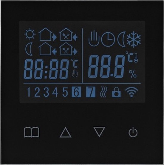 TKB Home Thermostaat Z-Wave Plus - Zwart Overig kopen? | Kieskeurig.nl ...