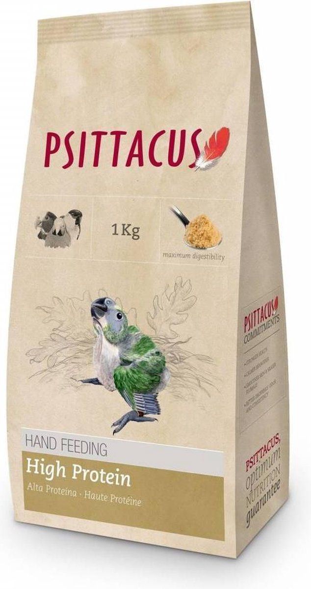 Psittacus High Protein handvoeding formula 1 kg | DIERBENODIGDHEDEN ...