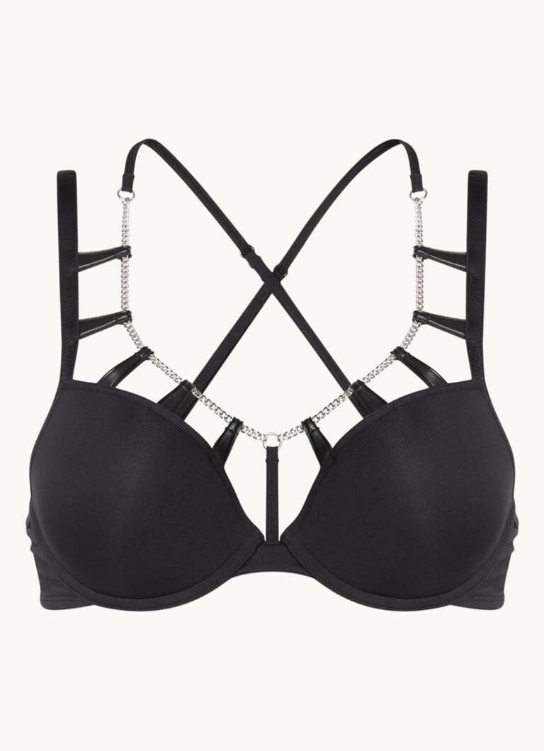 Marlies Dekkers Marlies Dekkers Rock City push-up bh met opengewerkte ...