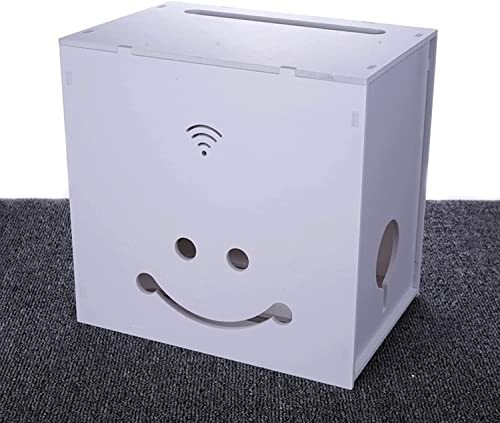 YHQKJ Wifi Router Beugel Set-top Doos Rek Wandplank Massief Houten ...