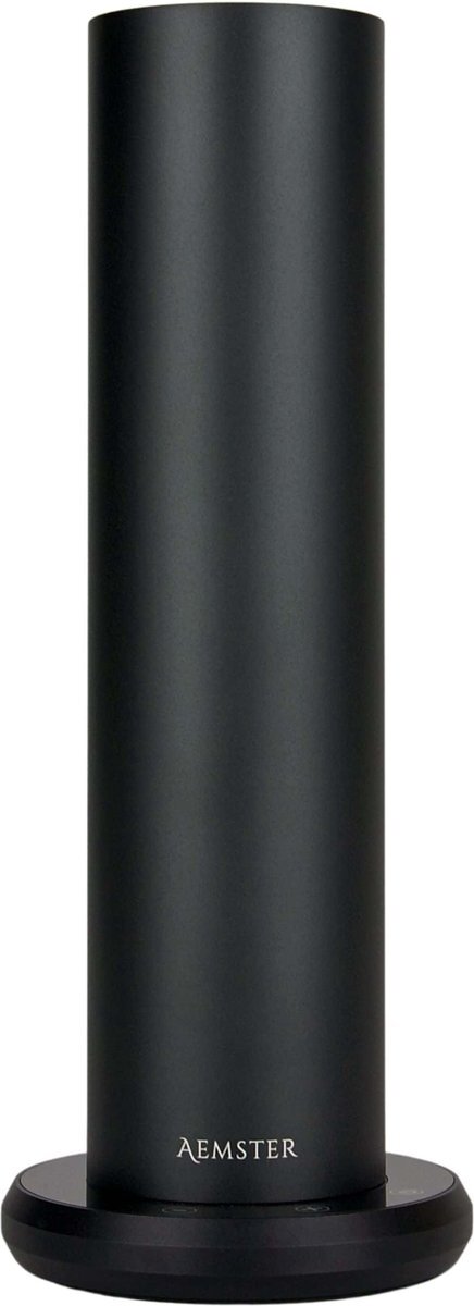 Aemster - Haevn Zwart - Bluetooth Aroma diffuser voor geurolie en ...