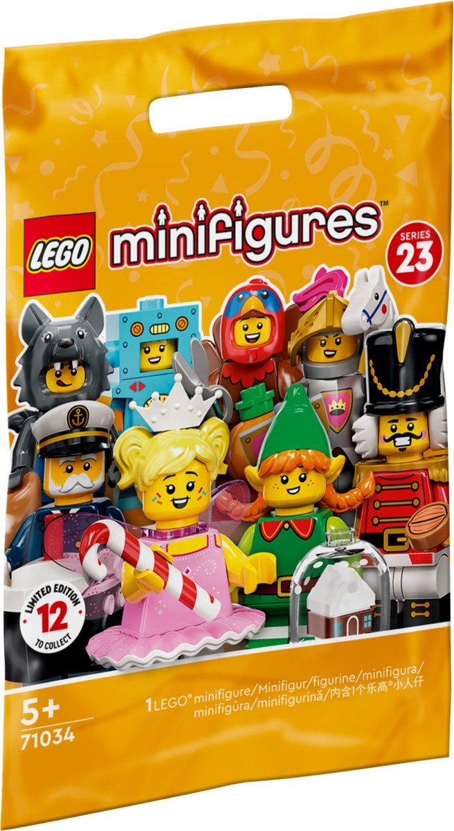 lego 71036 Minifiguren Serie 23 - set van 6 Losse Poppetjes | BOUW EN ...