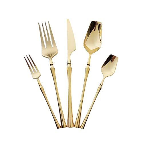 Novoce Servies Gold Bestek Bestek Set, 20 Stuks/Set 304 Roestvrij Staal ...